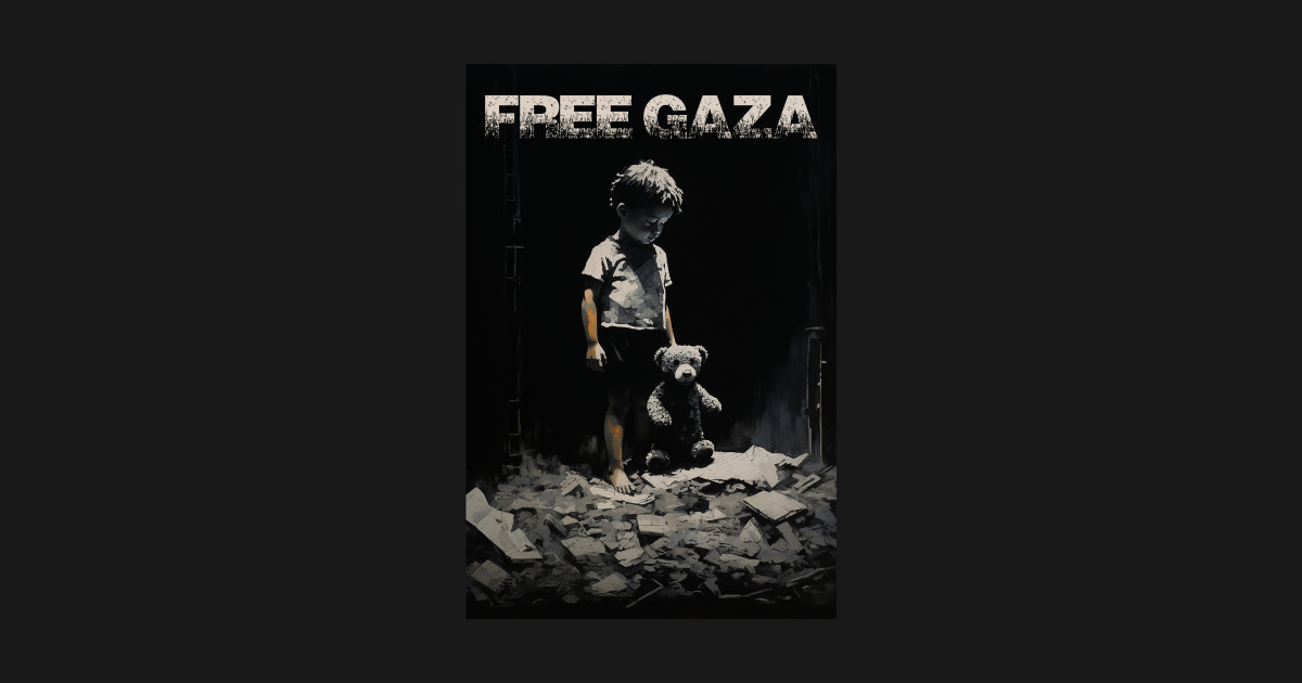 Free Gaza - Free Palestine - Palestine - T-Shirt | TeePublic