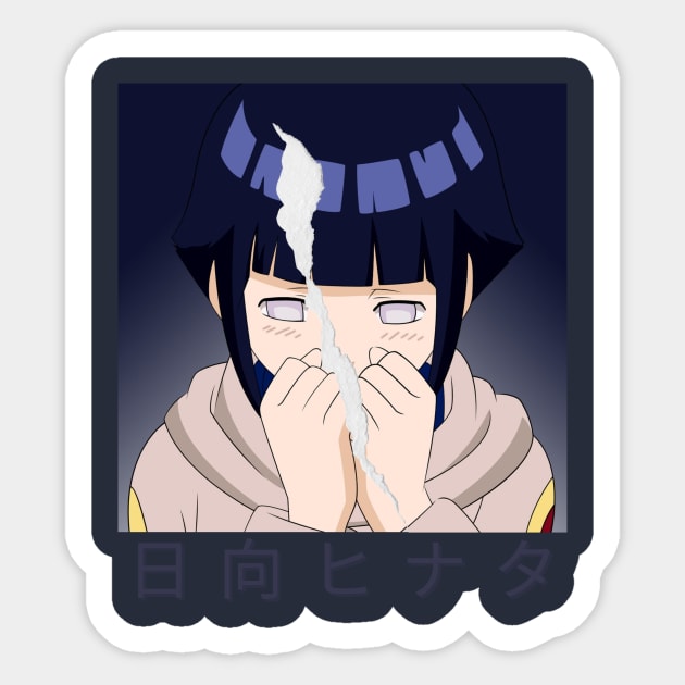 Hinata Hyuga - Hinata - Sticker | TeePublic