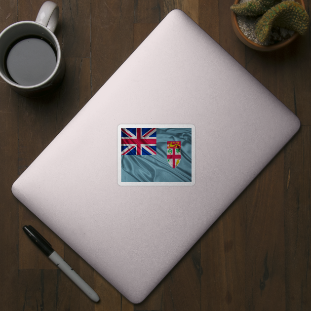 Fiji Flag - Fiji - Sticker | TeePublic