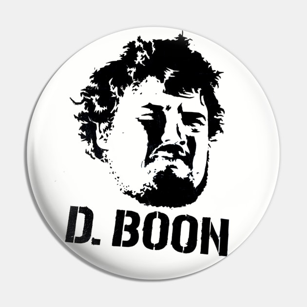 D. Boon - Minutemen - Pin | TeePublic
