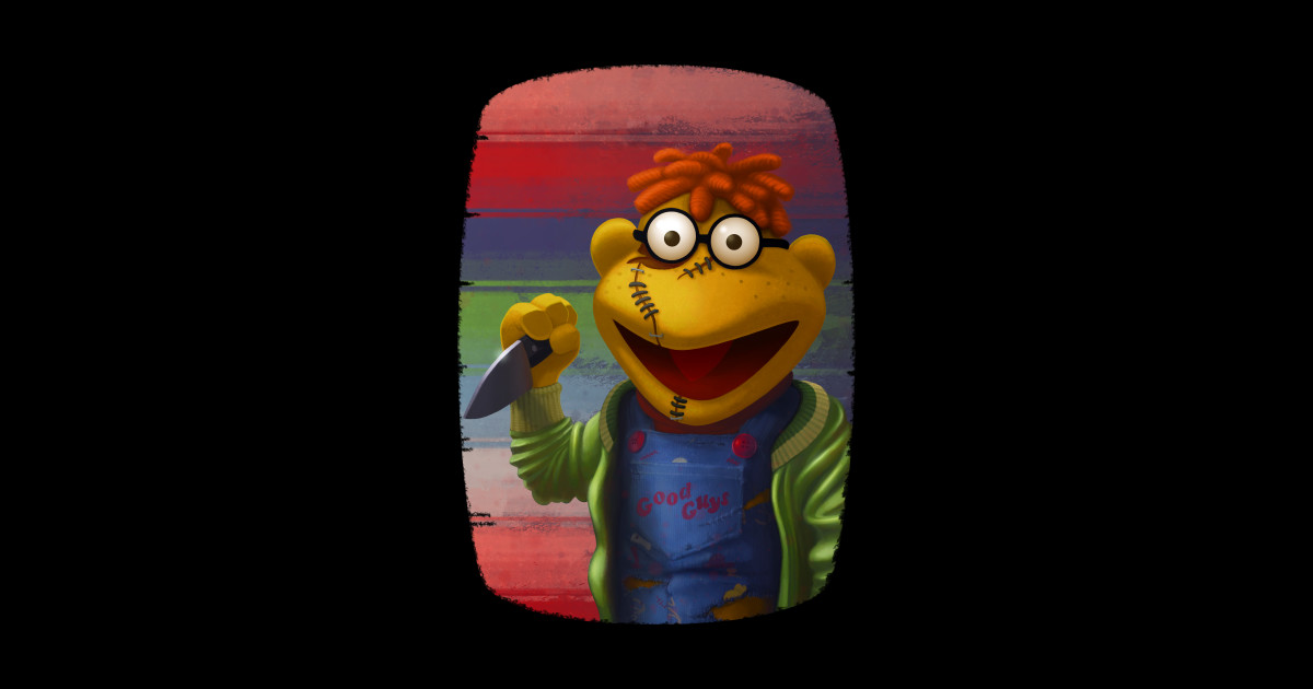 Muppet Maniac - Scooter as Chucky - Childs Play - Magnet | TeePublic