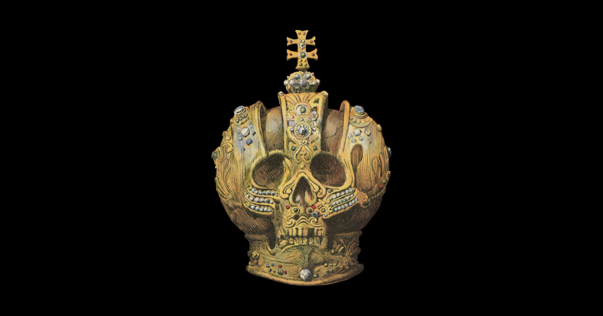 The Skulking Skull King - Library Of Congress - Sticker | TeePublic