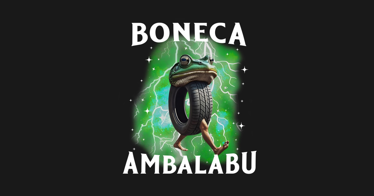 Boneca Ambalabu Funny Frog Meme - Boneca Ambalabu - T-Shirt | TeePublic