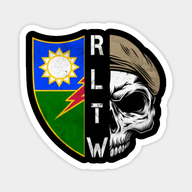 75th Ranger Regit Skull Unit Crest Rltw Beret Veteran - 75th Ranger ...