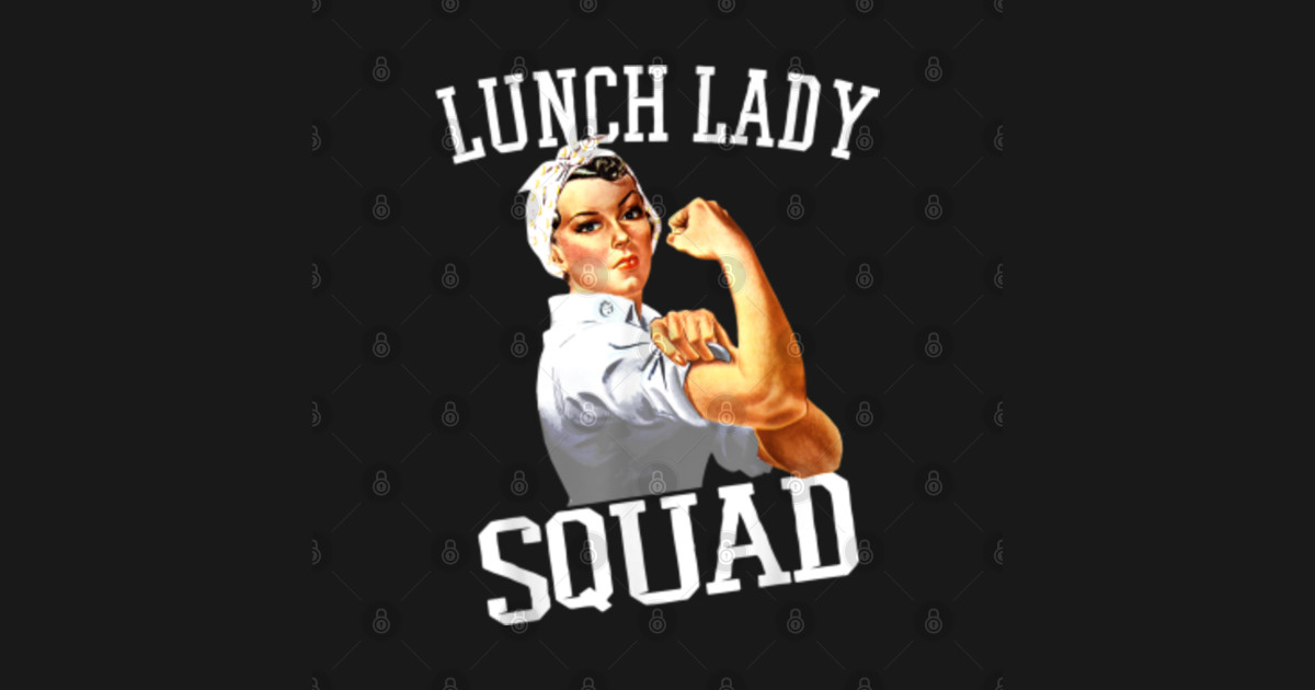 Funny Lunch Lady Ts Cafeteria Worker Lunch Lady Squad Tshirt Funny