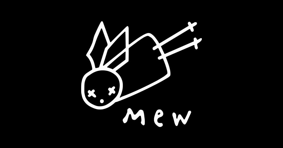 Mew Classic Logo - Mew Band - Sticker | TeePublic