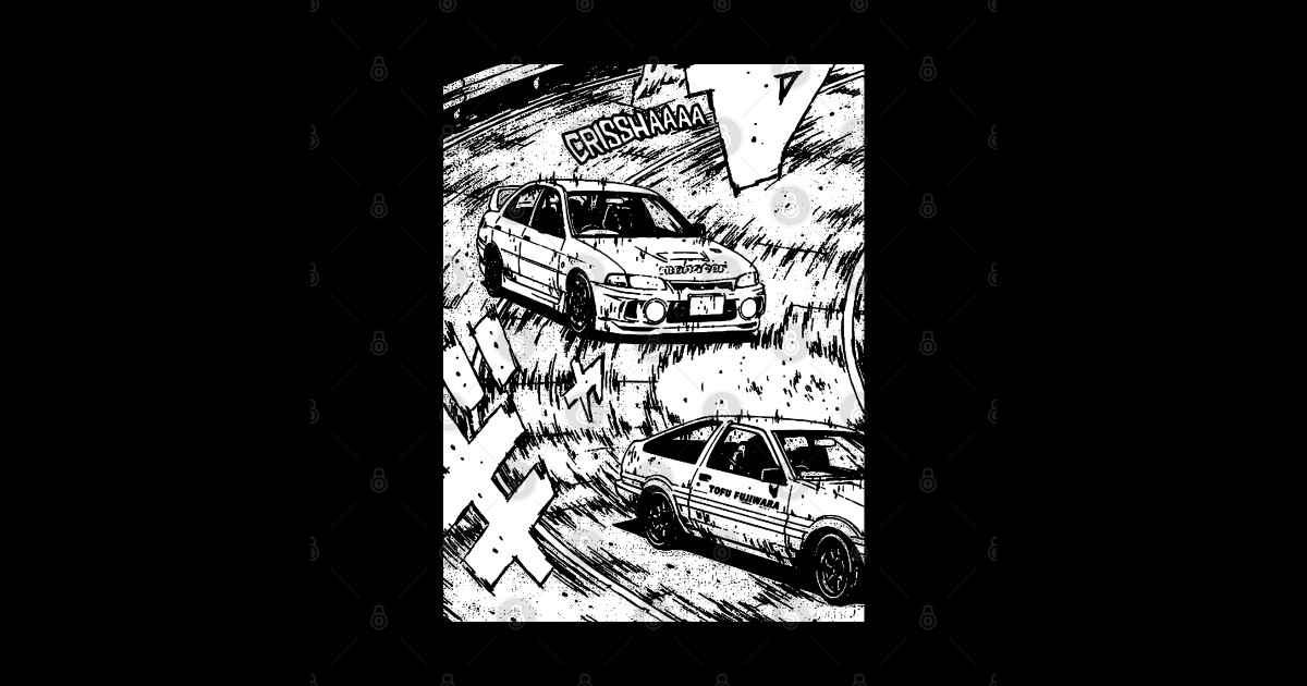Initial D | Eurobeat Intensifies 3 - Initial D - Sticker | TeePublic