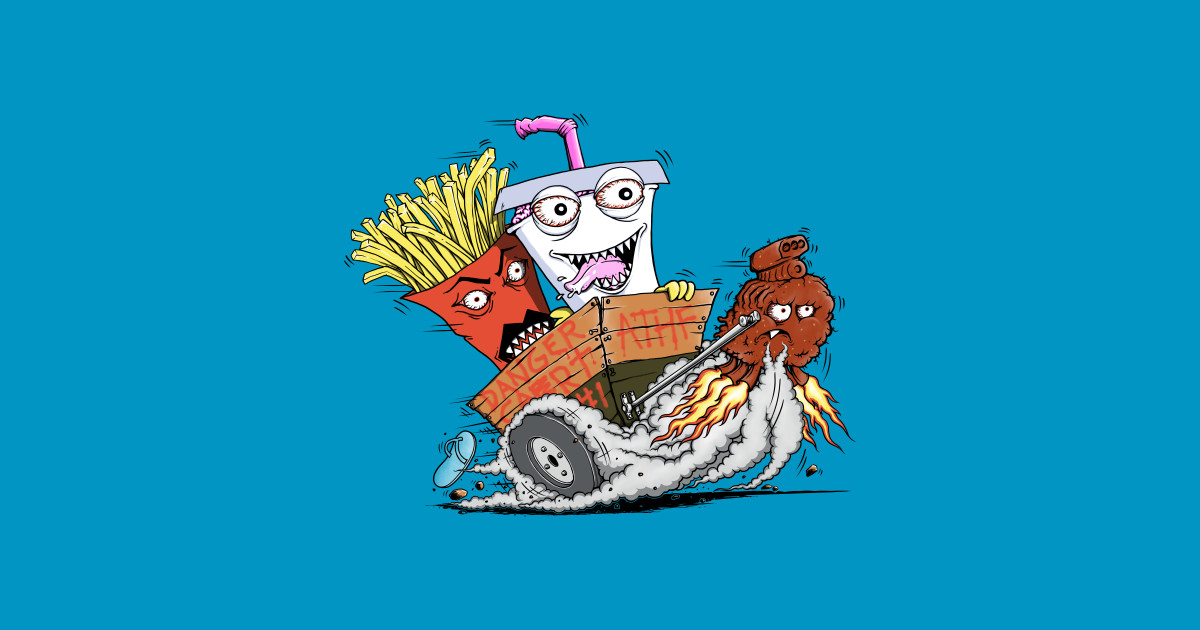 Danger Cart - Rat Fink - T-Shirt | TeePublic