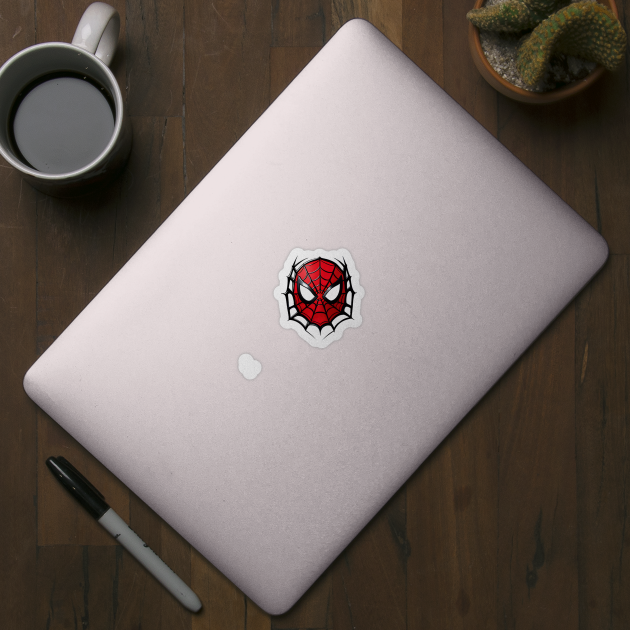 Spider Web v2 - Spider Man 2 - Sticker | TeePublic