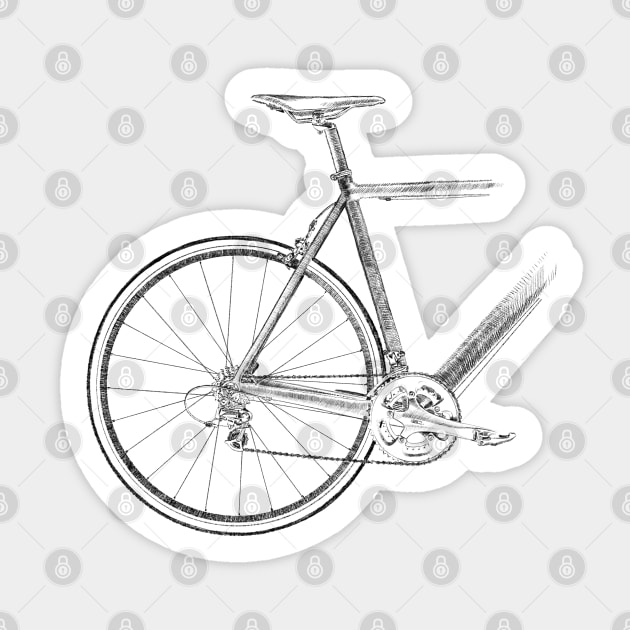 racing bike - Sibosssr - Sticker | TeePublic
