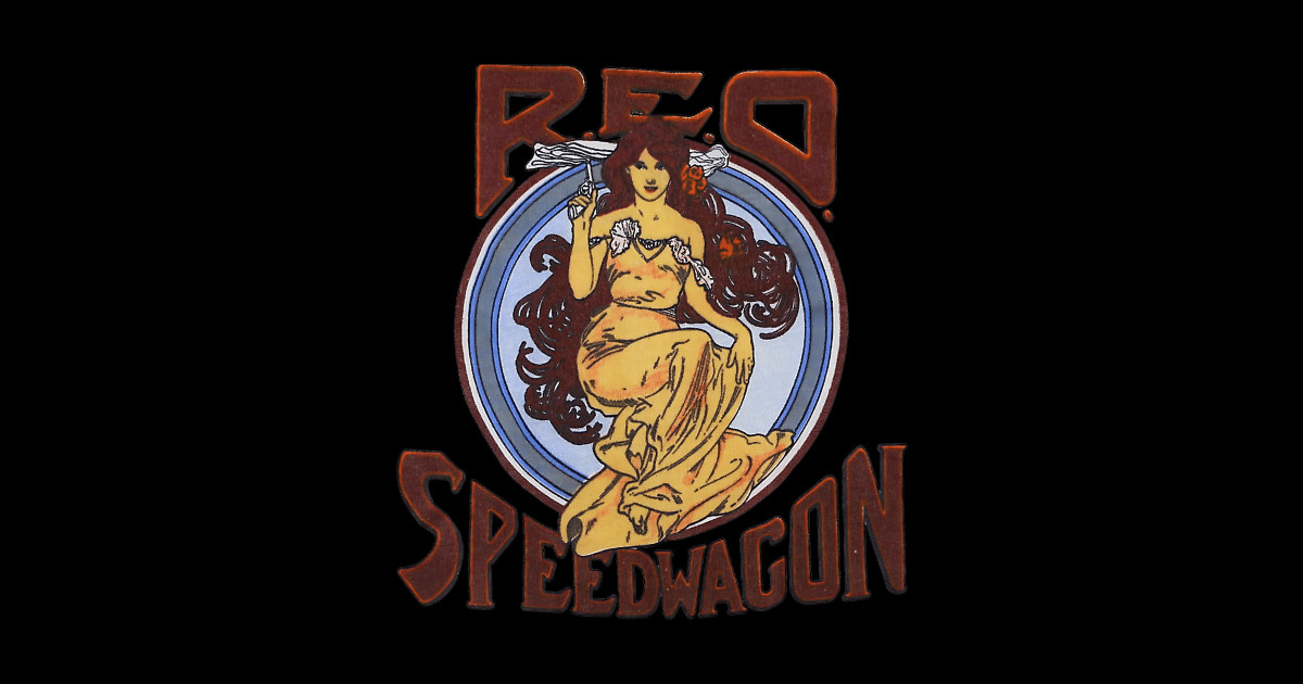 Album Retro Style - Reo American Speedwagon Band - Sticker | TeePublic