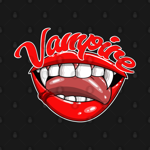 Vampire Smile - Vampire - T-Shirt | TeePublic