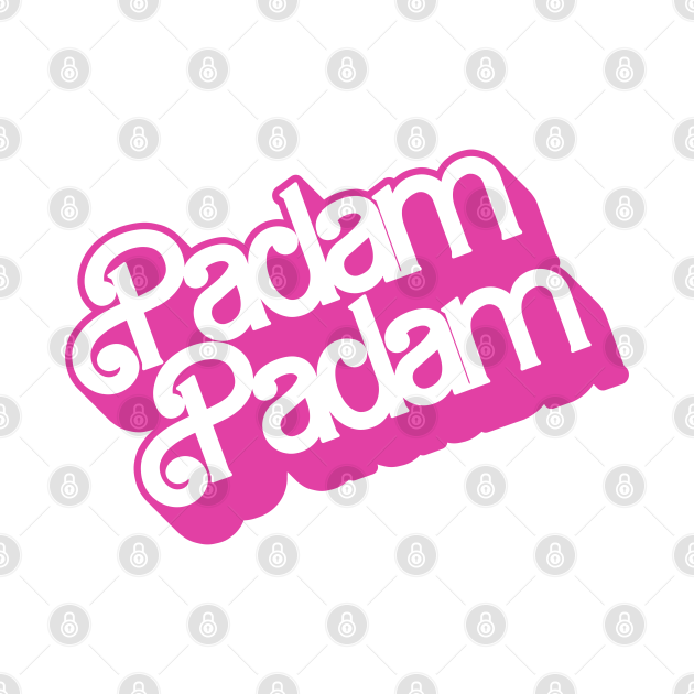 Padam Padam Barbie 80s Style - Kylie Minogue - T-Shirt | TeePublic