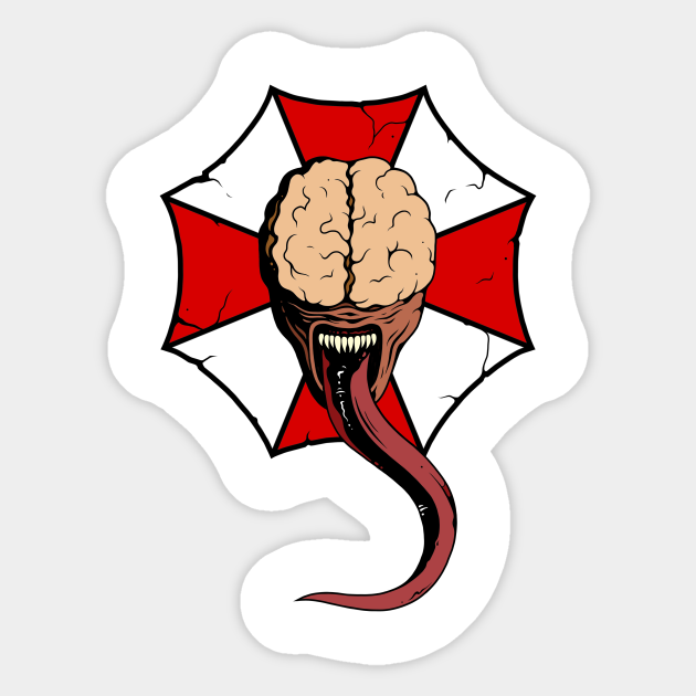 Resident Evil Licker - Resident Evil - Sticker | TeePublic