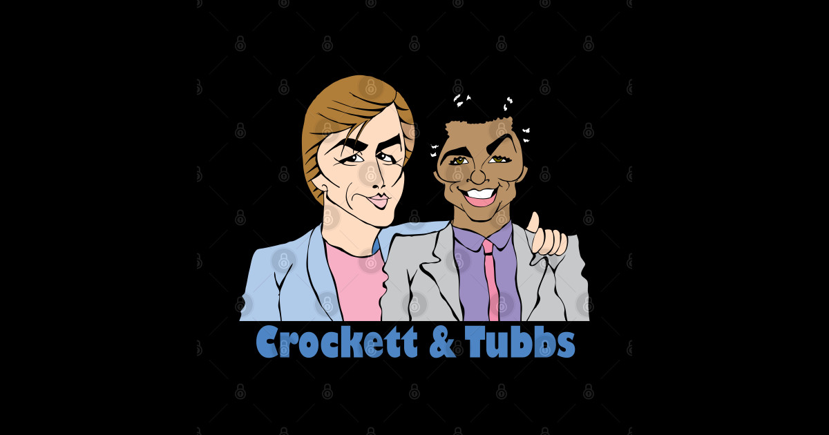 MIAMI VICE TV SHOW FAN ART!! - Miami Vice Tv Show - Sticker | TeePublic