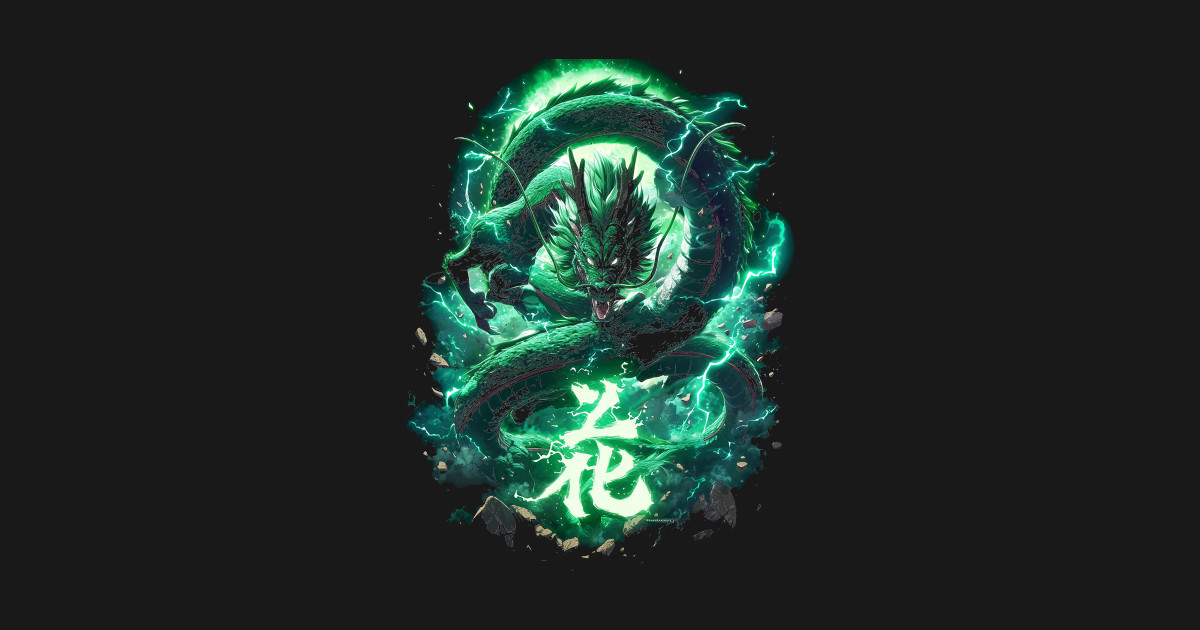 Shenron Dragon Ball Z Fan Art - Shenron - T-Shirt | TeePublic
