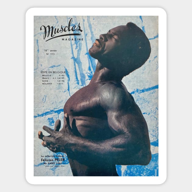 MUSCLES MAGAZINE - Vintage Physique Muscle Male Model Magazine Cover ...