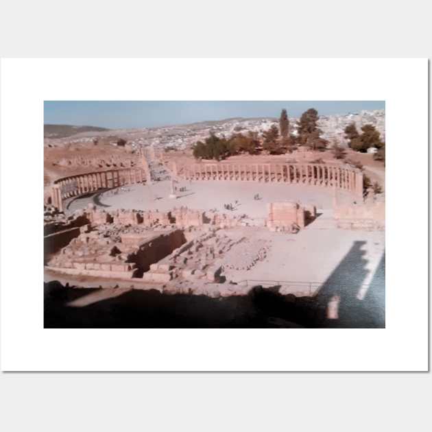 The ancient city of Jerash in Jordan - Jordan - Posters and Art Prints ...