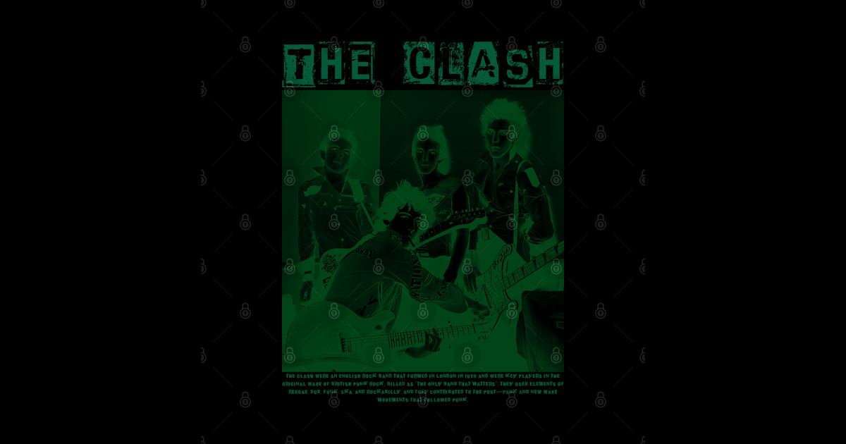 The clash - The Clash - Sticker | TeePublic