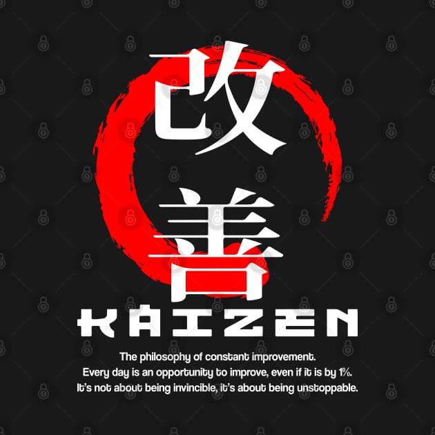 Kaizen Enso Japanese kanji words character symbol 174 - Japanese Quote - T-Shirt | TeePublic