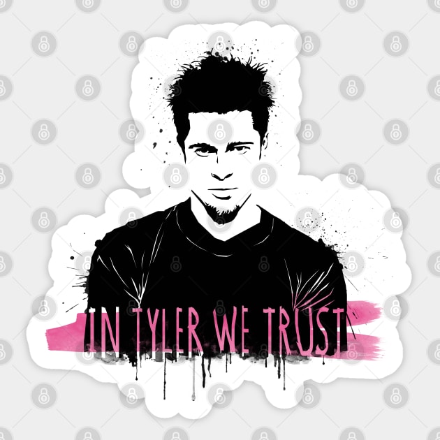 tyler durden stencil