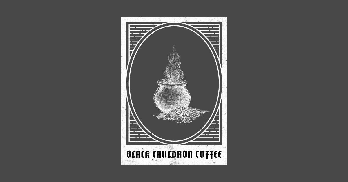 Black Cauldron Coffee - Coffee - T-Shirt | TeePublic