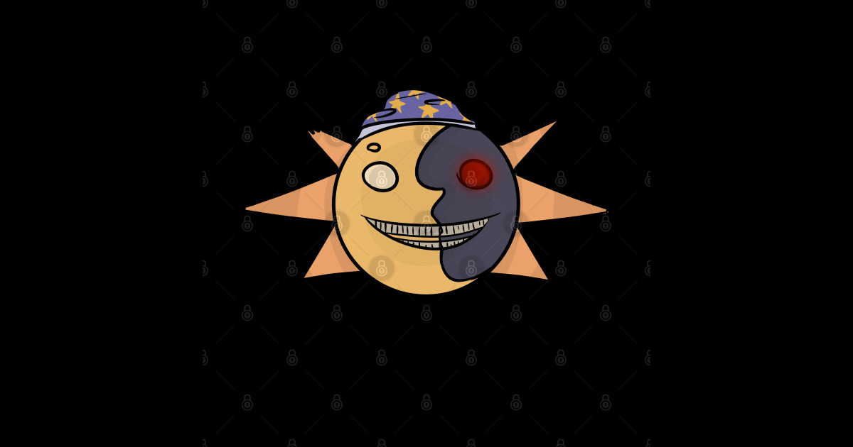 Eclipse portrait FNAF Ruin DLC - Fnaf Security Breach - Sticker | TeePublic
