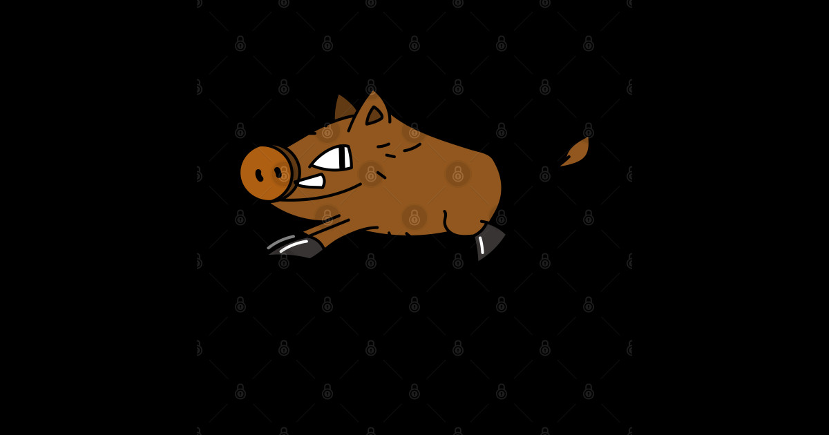Funny wild boar spirit animal - Wild Boar - Sticker | TeePublic Funny wild boar spirit animal - Wild Boar - Sticker | TeePublic