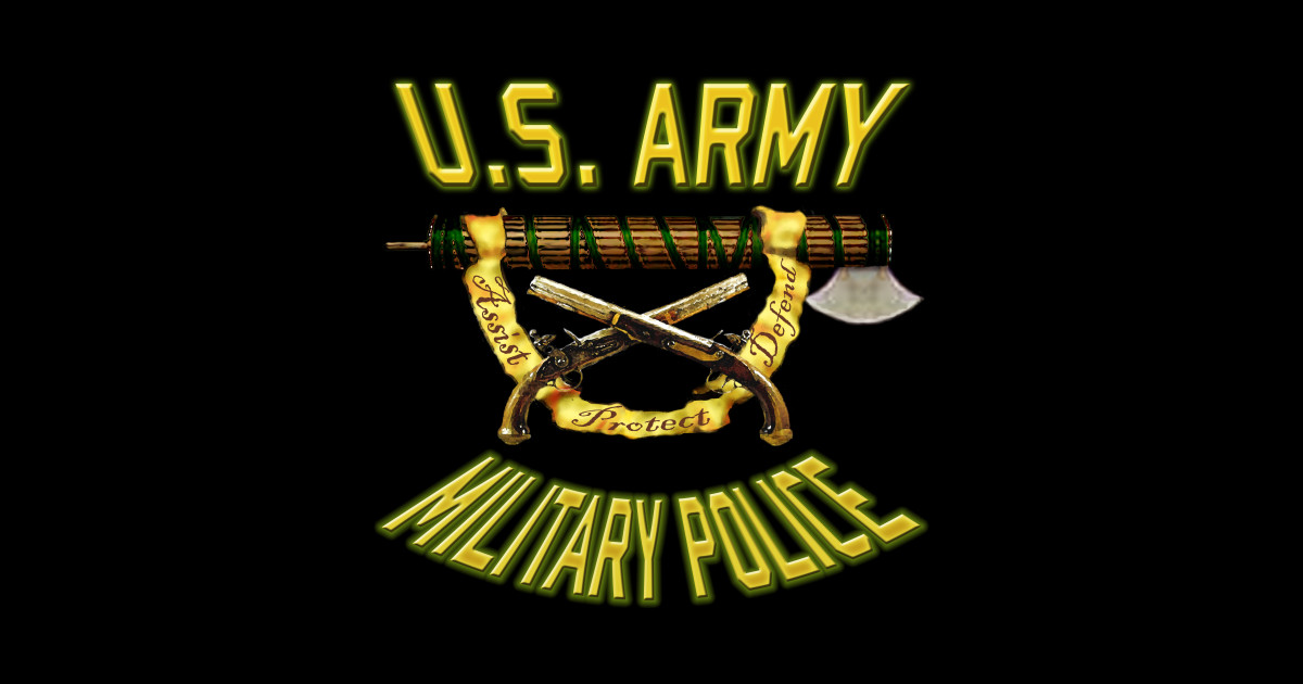 Military Police with Fascia and Crossed Pistols - Military Police ...