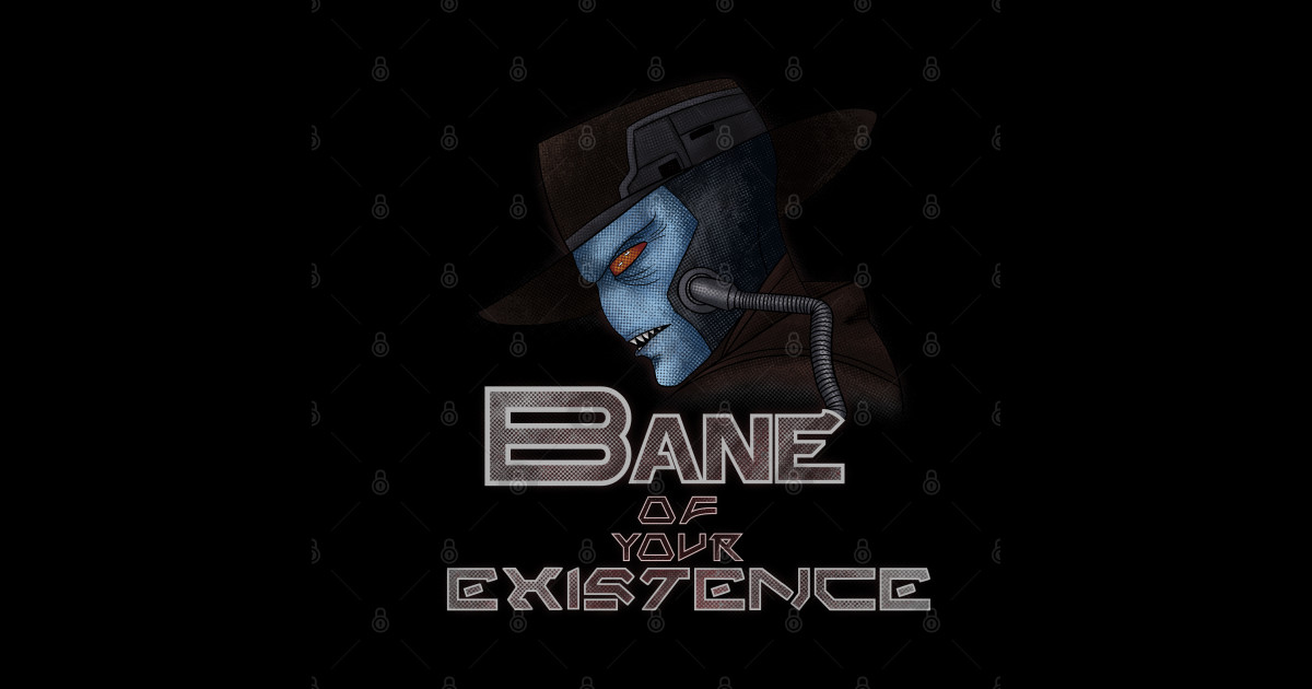 Bane - Cad Bane - Sticker | TeePublic