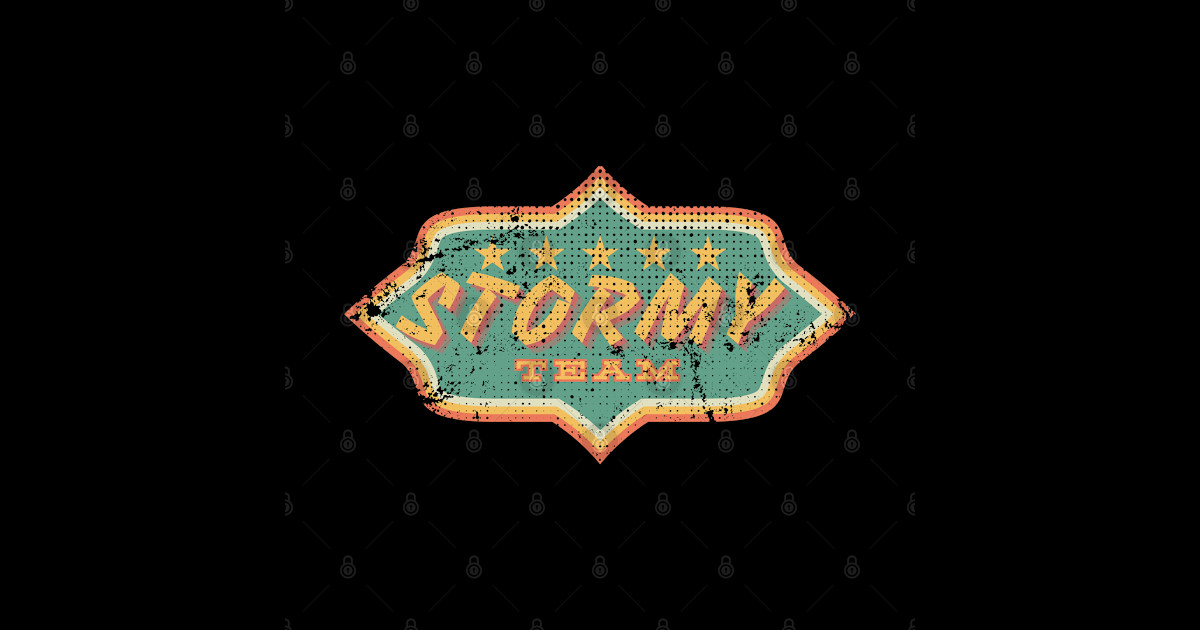 Stormy daniels team - retro style - Stormy Daniels - Sticker | TeePublic