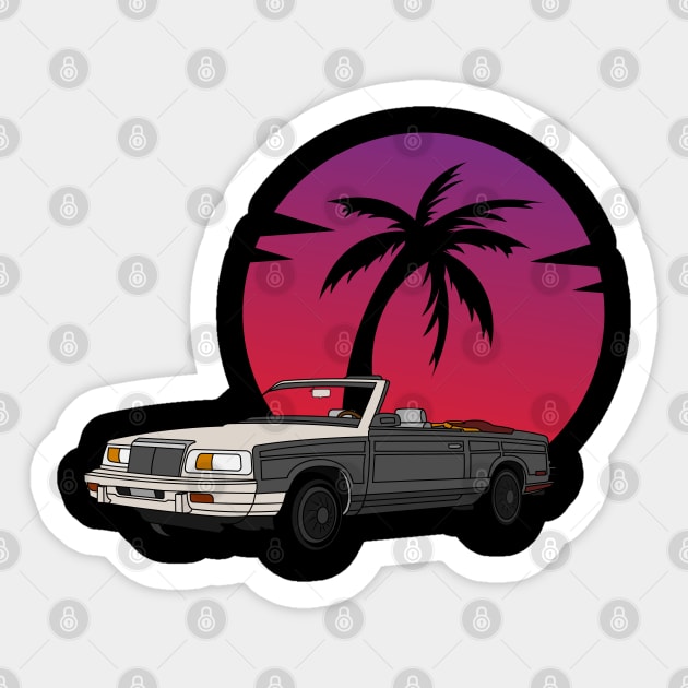 Miami Vice Style 2 - Miami Vice - Sticker | TeePublic