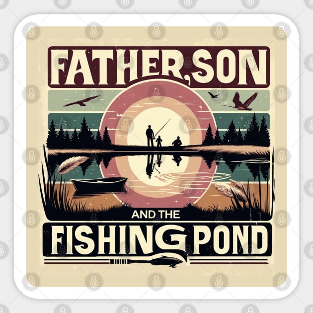 father and son - Father And Son - Sticker | TeePublic