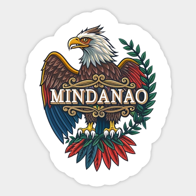 Mindanao - Philippine Eagle - Philippines - Sticker | TeePublic