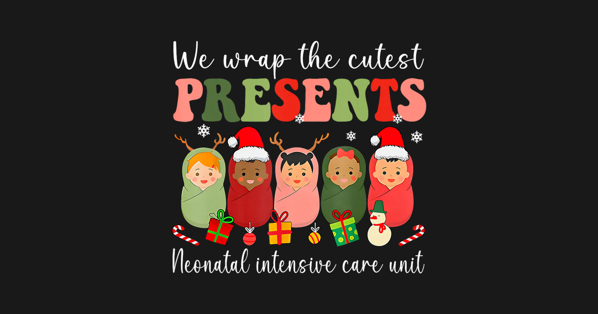We Wrap The Best Presents Cute Holiday Crew Design For Festive Helpers ...