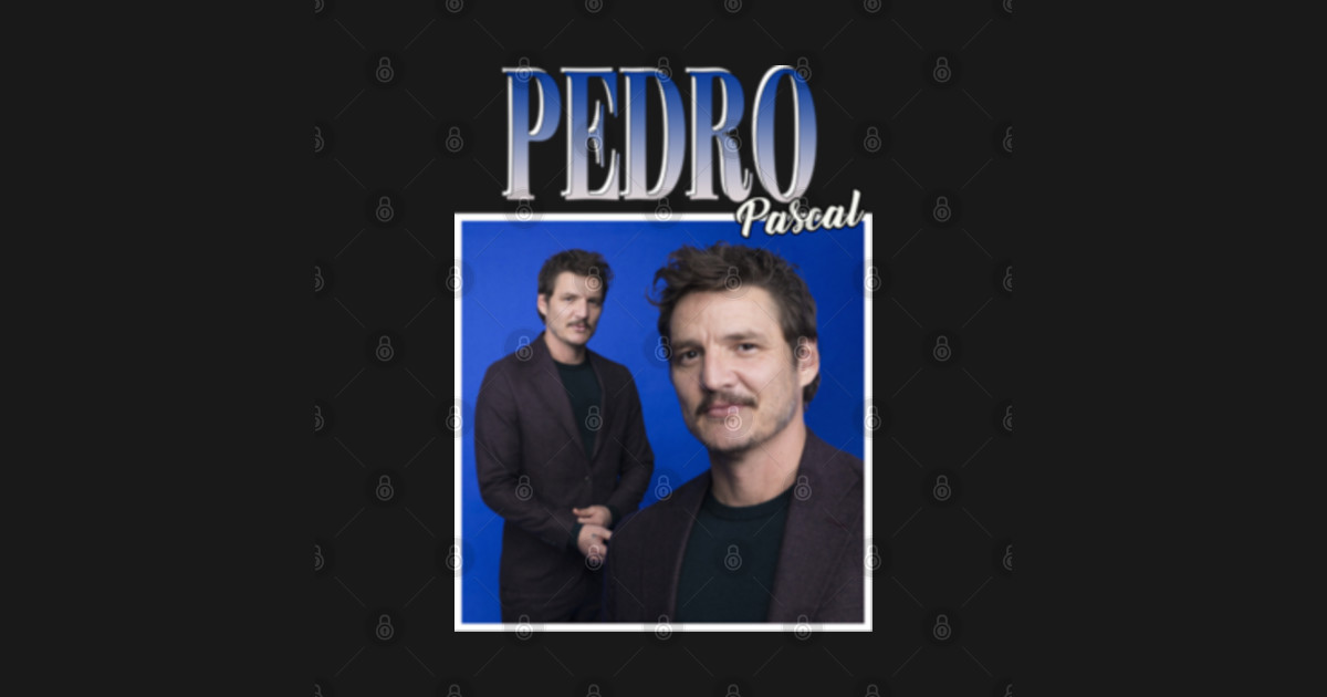 Pedro Pascal — Retro Vintage Icon - Pedro Pascal - T-Shirt | TeePublic