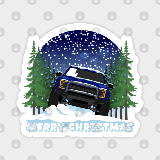 Raptor f150 Christmas - Ford F150 - Magnet | TeePublic