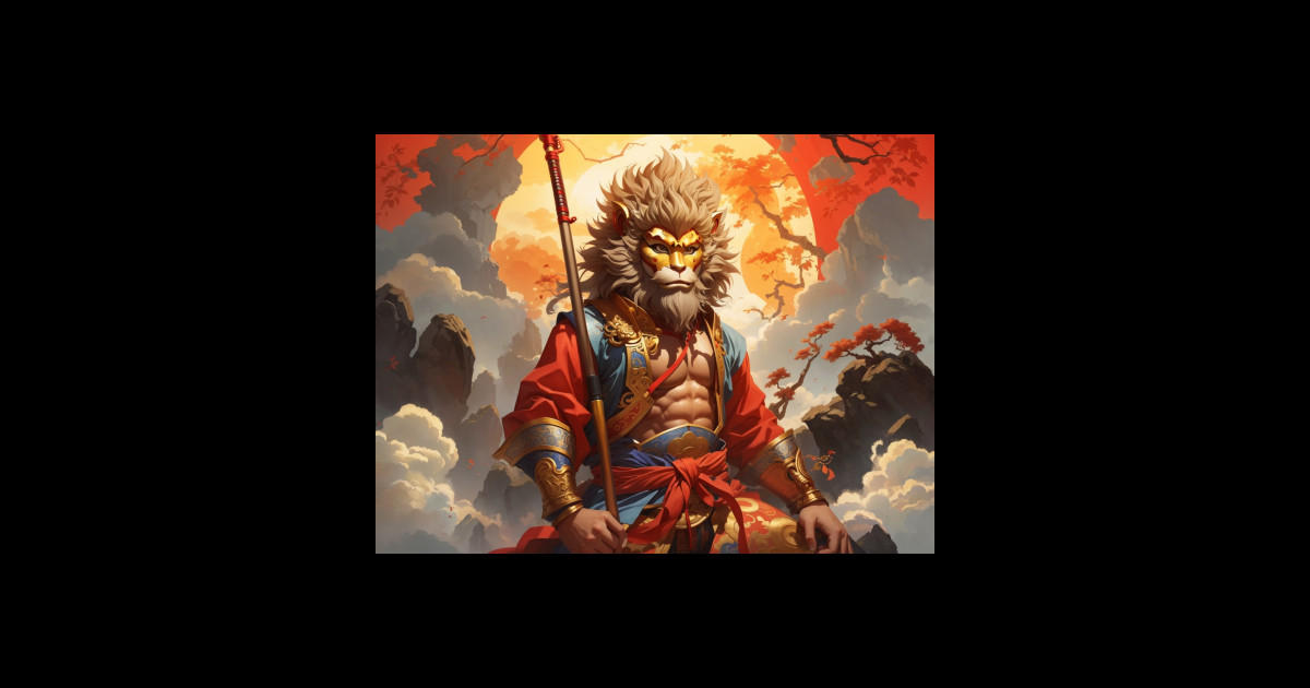 Sun Wukong - Sun Wukong - Sticker | TeePublic