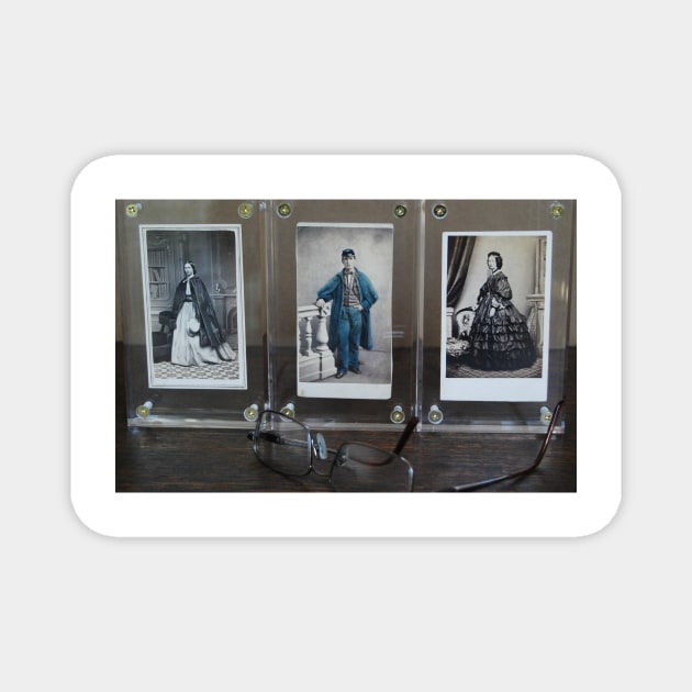 19th Century Cartes de Visite - Cartes De Visite - Magnet | TeePublic