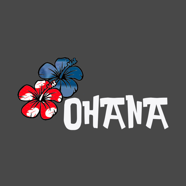 Ohana Flowers - Disney - T-Shirt | TeePublic