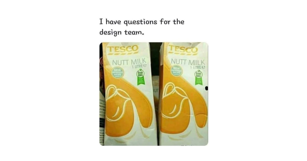 Tesco Nuttmilk - Design Team Questions Meme - Meme - T-Shirt | TeePublic