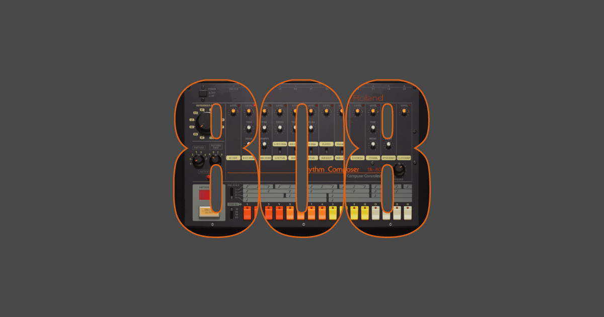 808 Beats - 808 - Sticker | TeePublic