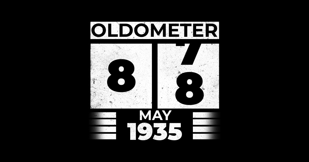 Oldometer 88 Years Old Born In May 1935 - 88th Birthday - Posters and ...