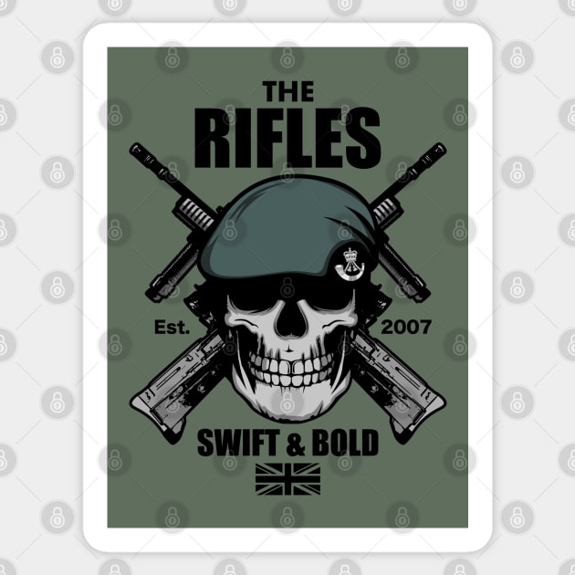 The Rifles - The Rifles Regiment - Sticker | TeePublic