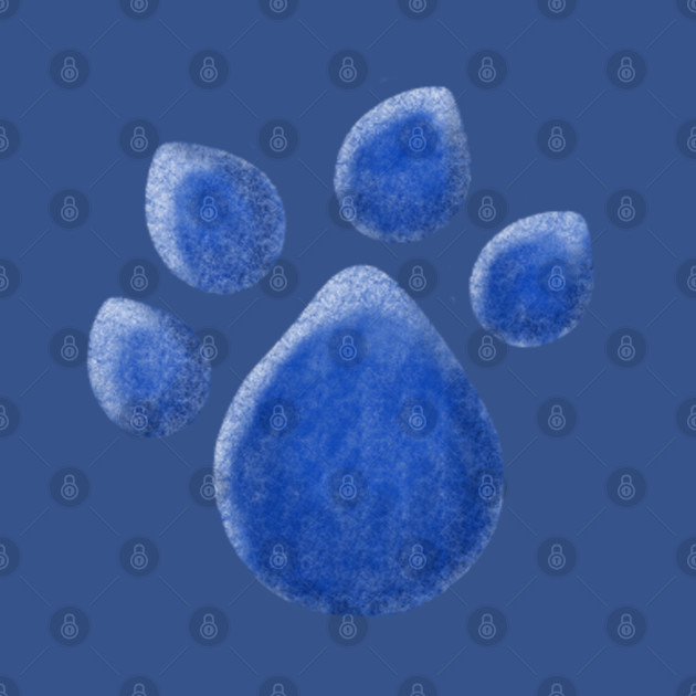 Chalk Blues Clues - Blues Clues - T-Shirt Designed & Sold By Chris King