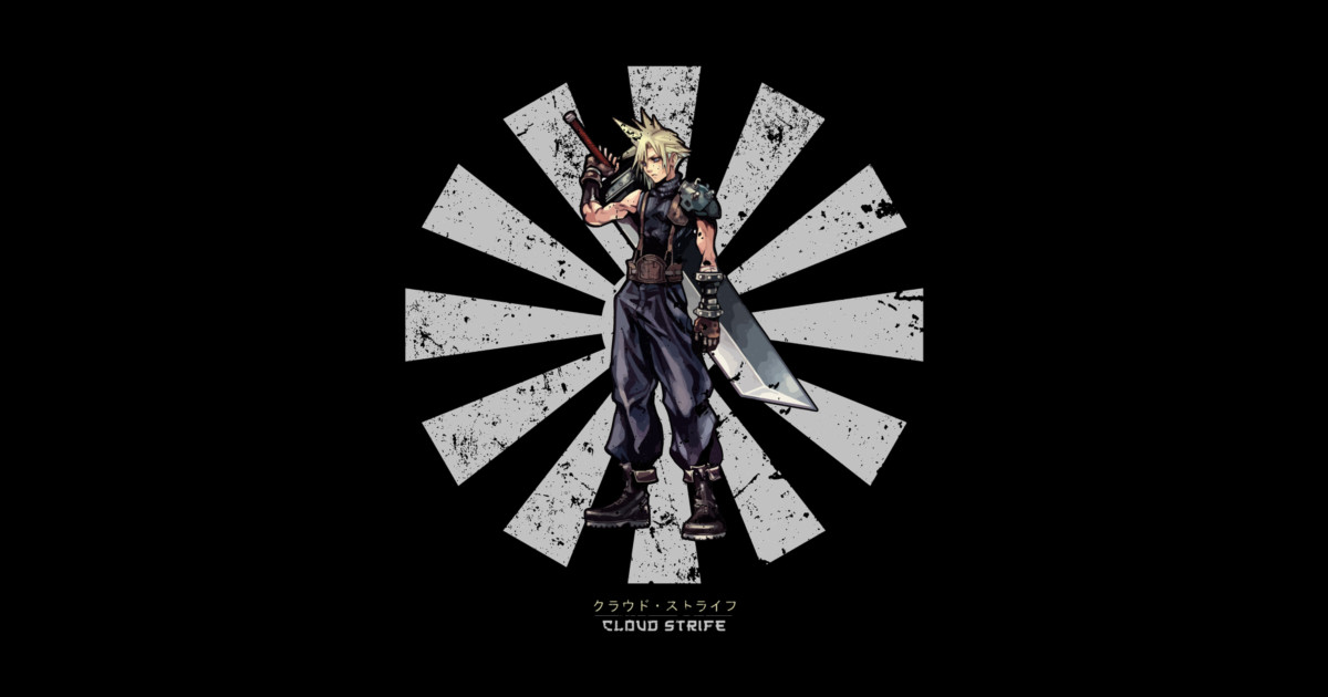 Cloud Strife Japanese Final Fantasy - Cloud Strife Japanese Final ...