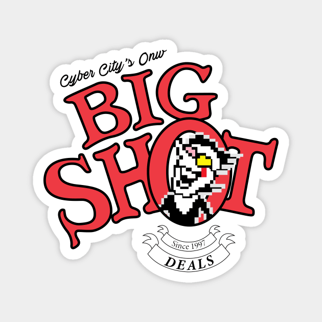 DRINK BIG SHOT SODA - Deltarune - Magnet | TeePublic