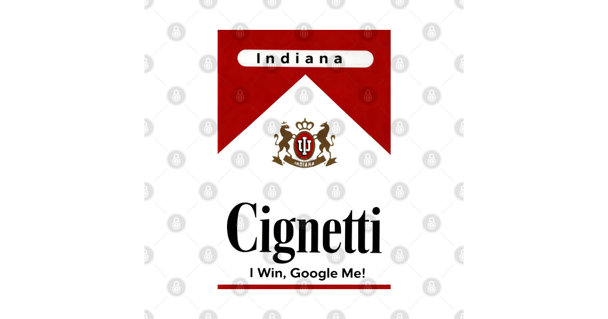 cignetti cigarettes style retro - Cignetti - T-Shirt | TeePublic