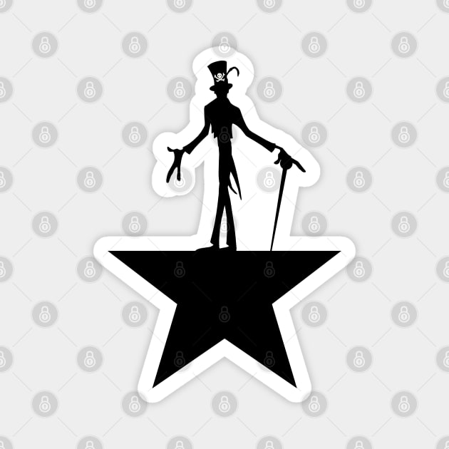 Dr. Facilier Hamilton Star Mashup - Disney - Magnet | TeePublic