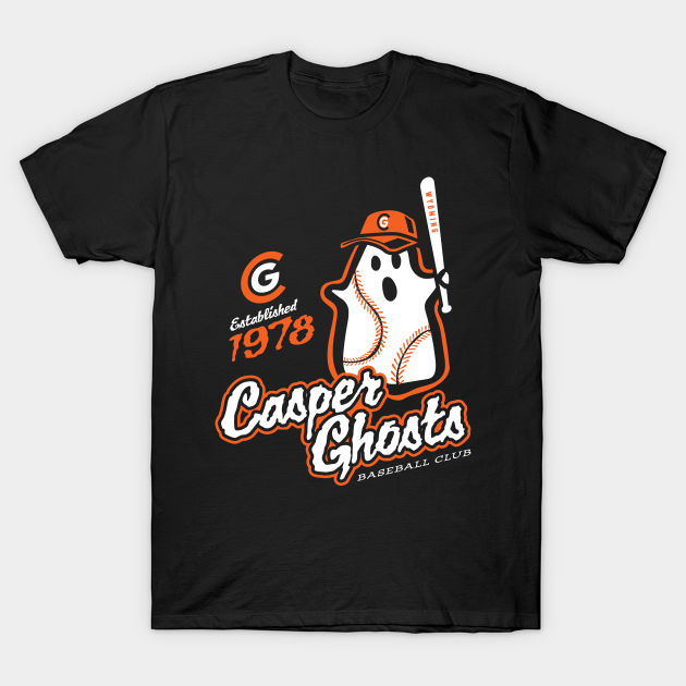 Casper Ghosts - Defunct Minor League Baseball Teams - T-Shirt | TeePublic